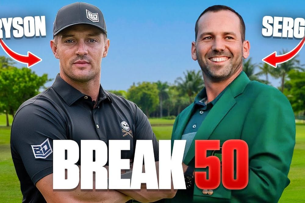 Break 50 Challenge: DeChambeau and Garcia Tackle Golf's Ultimate Goal