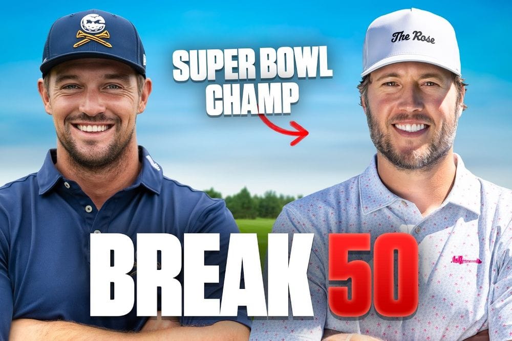 DeChambeau and Stafford Tackle Break 50 Golf Challenge at Sherwood Club